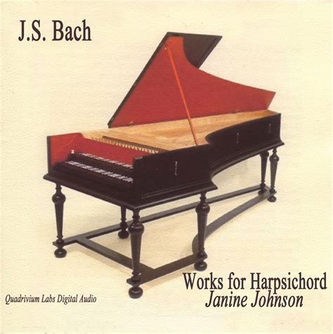 Js Bach Works For Harpsichord Janine Johnson