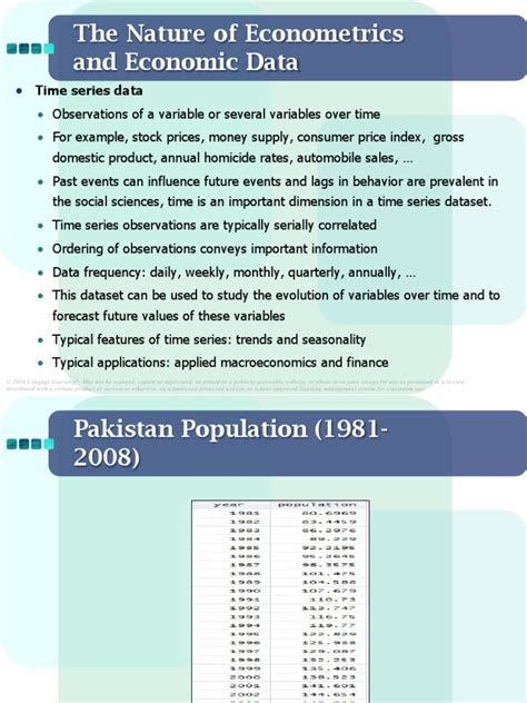 Lec 1 Part 2 Pdf Time Series Econometrics