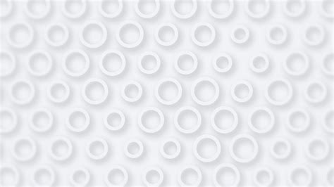 Clean White Extruded Neomorphism Circles Motion Background Animation 21257159 Stock Video At
