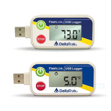 DeltaTRAK FlashLink USB Reusable Data Logger EOTECHSTORE