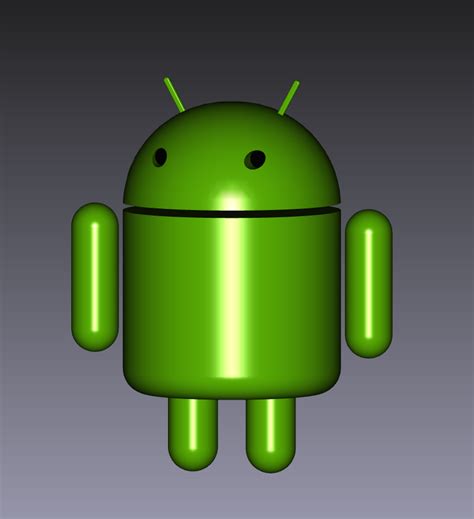 安卓机器人step模型图纸下载 懒石网