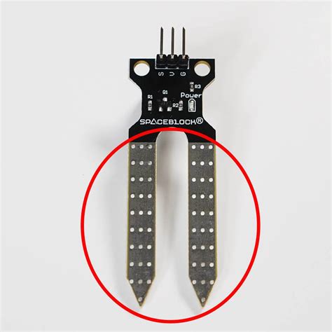 土壌水分センサモジュールの使い方 Spaceblock®（スペースブロック）