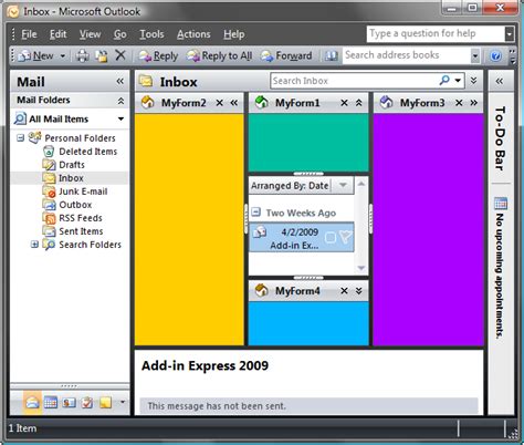Outlook Regions For Outlook Explorer And Inspector Windows