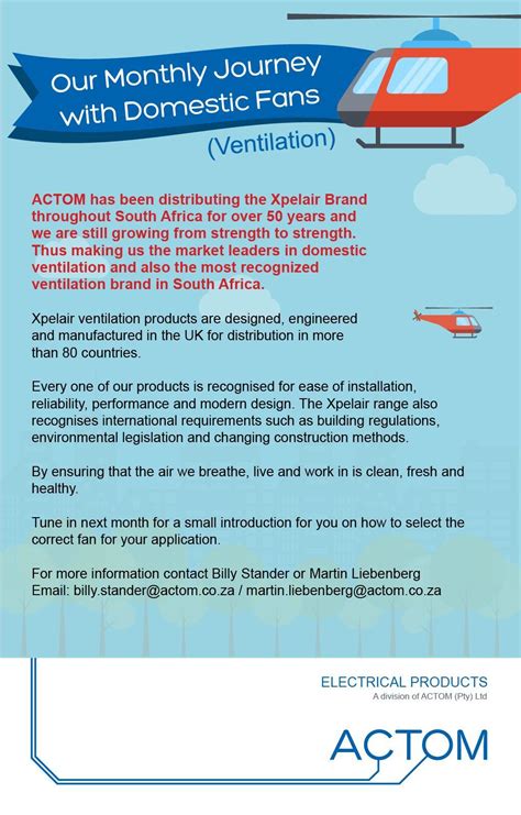 Our Monthly Journey With Domestic Fans Ventilation