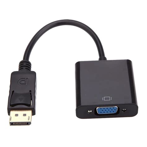 P Dp Displayport Male To Vga Female Converter Adapter Cable Stock In Vga Cables From