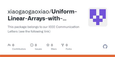 Github Xiaogaogaoxiaouniform Linear Arrays With Optimized Inter