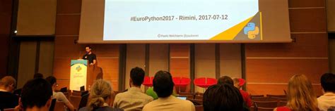 Paolo Melchiorre Europython 2017