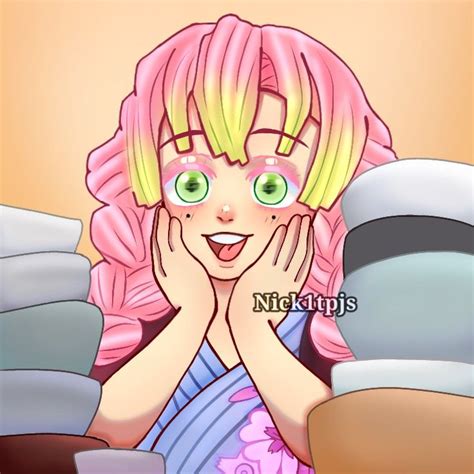 Mitsuri ♡ Slayer Anime Anime Dolls Anime Figures