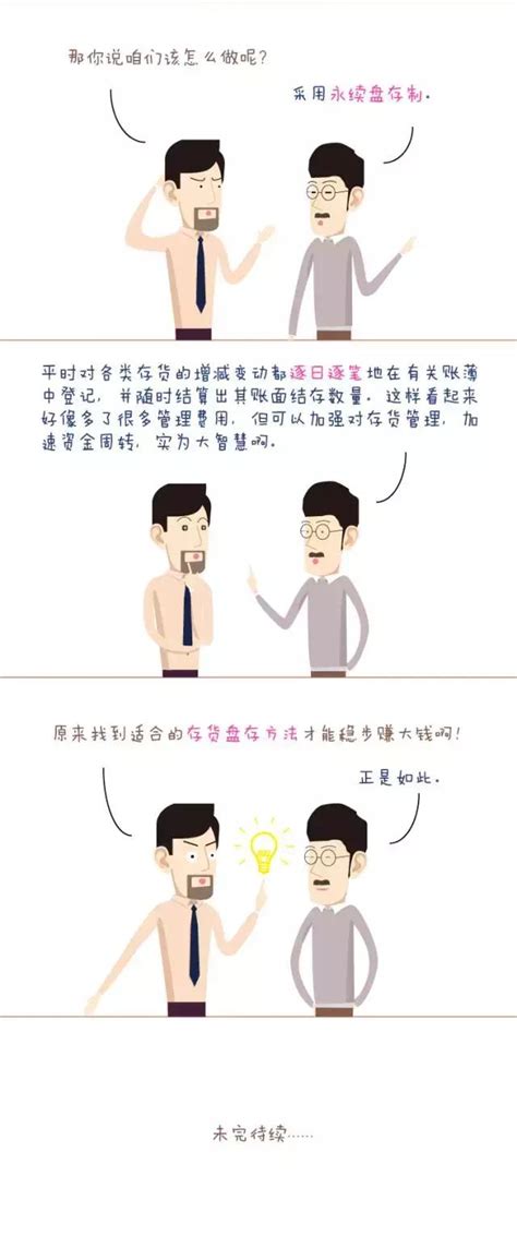 叄墨財會漫畫系列實地存盤制or永續存盤制 每日頭條