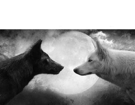 There Are Two Wolves Inside You Template