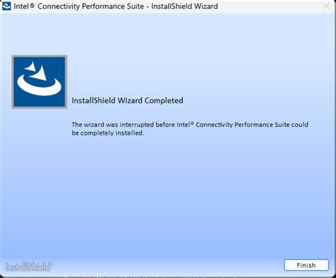 Intel Connectivity Performance Suite 2123294 Installation Fails Intel Community