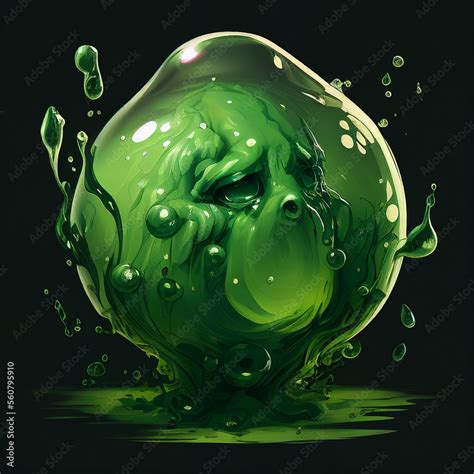 Green Blob Ooze Underground Malevolent Creature Amorphous Form Dnd Green Blob Ooze Underground Malevolent Creature Amorphous Form Dnd