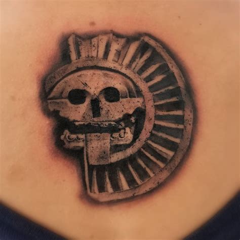 Azteca Dios De La Muerte Mictlantecuhtli Tatuajes