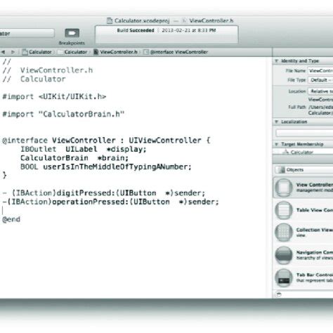 Xcode IDE For IOS Application Development Version 4 2 1 On OS X Lion Download Scientific