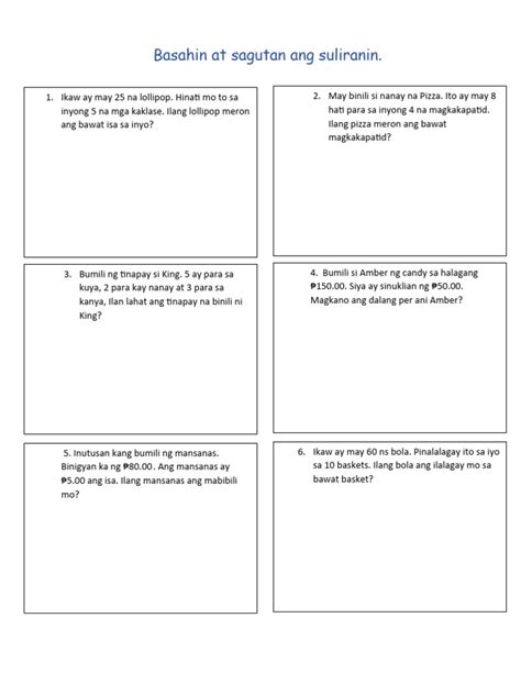 Problem Solving Tagalog Pdf