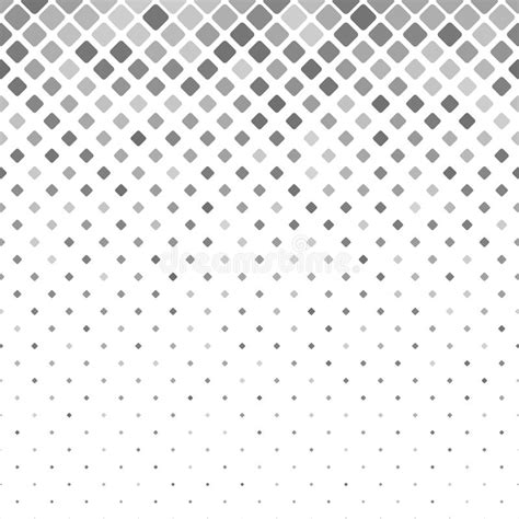 Geometric Rounded Square Pattern Vector Mosaic Background Graphic Stock Vector Illustration