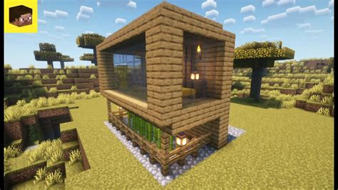 Дубовый стартовый дом в Майнкрафте Youtube