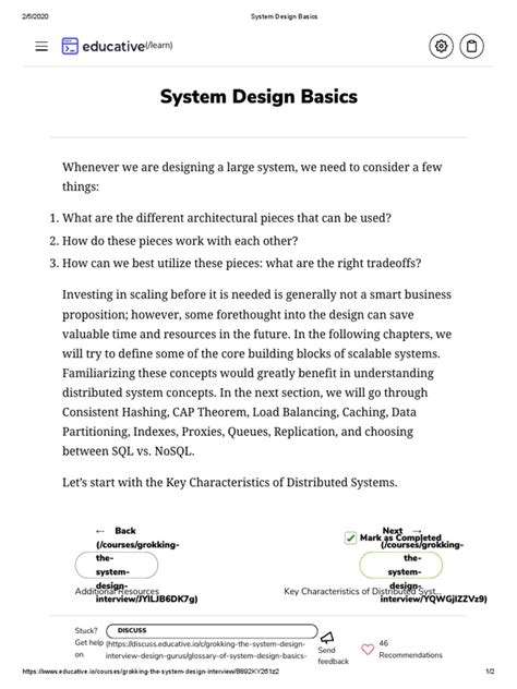 System Design Basics Pdf Data Information Technology