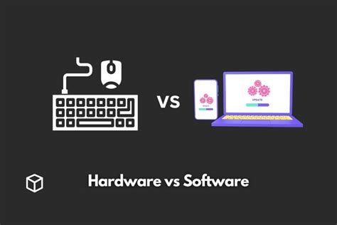 Hardware Vs Software What Is The Difference Programming Cube