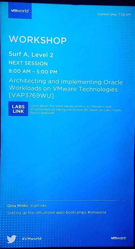 Sudhir Balasubramanian On Linkedin Successfully Delivered Oracle On Vmware Sddc Bootcamp On