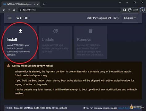 How To Root Dji Fpv Goggles And Air Unit Vista Fpv Wtf Hack Oscar Liang