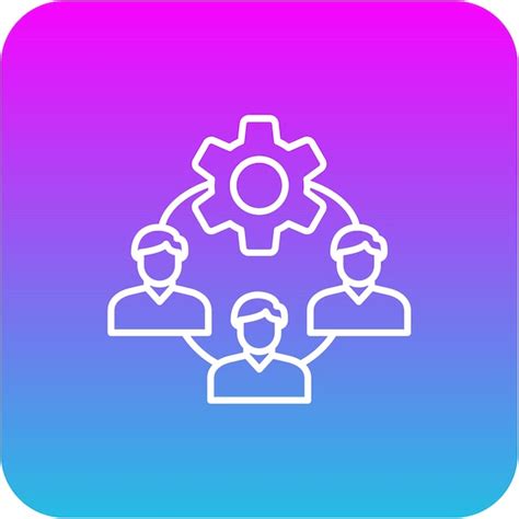 작업 흐름 아이콘 프리미엄 벡터