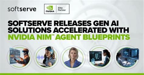 softserve releases gen ai solutions with nvidia nim