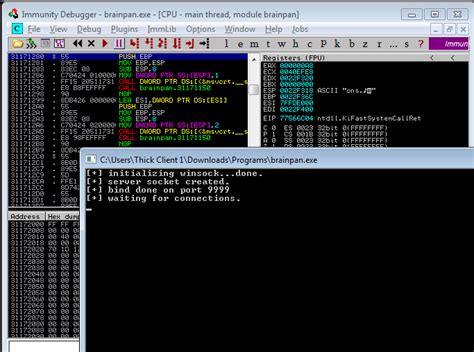 Jagskap Brainpan Buffer Overflow