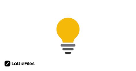 Free Bulb Animation Animation By Riju Shah Lottiefiles