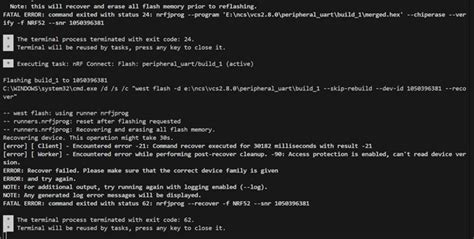 Issue Of Programming And Recovering For Nrf52 Dk Nordic Qanda Nordic Devzone Nordic Devzone