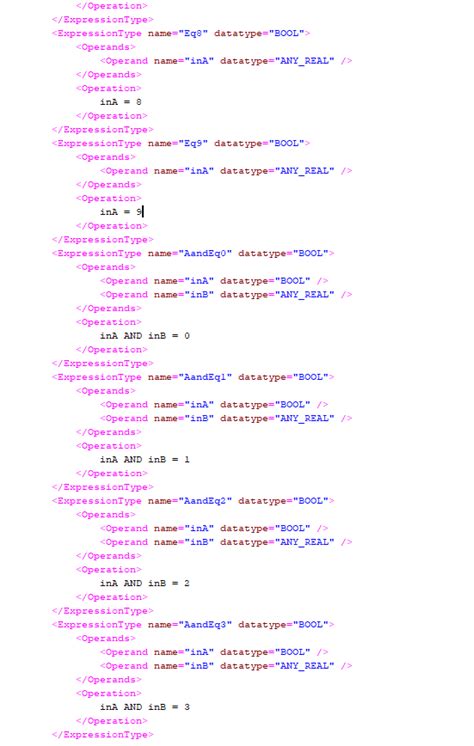 Xml Gui Programming For An Industrial Controller You Can Use Expressions Eg To Light Up A