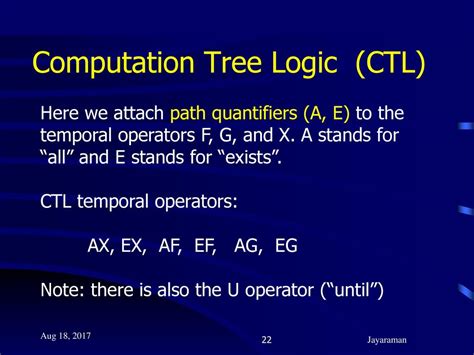 Model Checking Formal Methods Workshop August 18 2017 Amrita Ppt Download