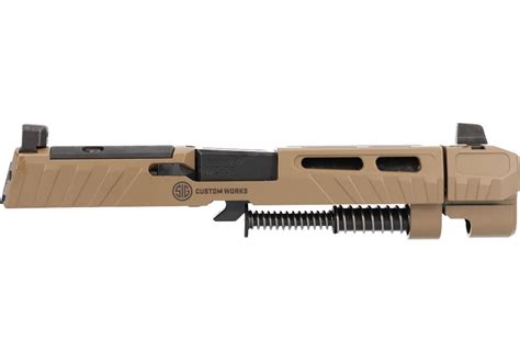 P320 SPECTRE COMP COYOTE BROWN COMPLETE SLIDE ASSEMBLY 9MM Desert Depot Arms