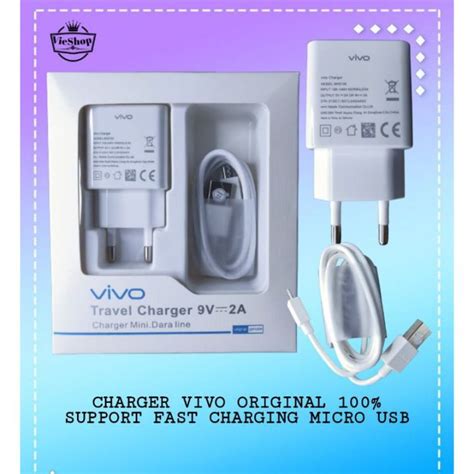 MURAH NAMPOL Charger Vivo Fast Charging 9V 2A Charger Vivo V15 V11 V9 V7 V5 Y71 Y83 Y95