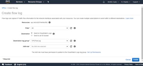 Tự học AWS VPC FlowLog trong Amazon Web Services là gì Cafedev vn