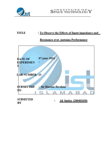 lab 12 pdf antenna radio transmission line