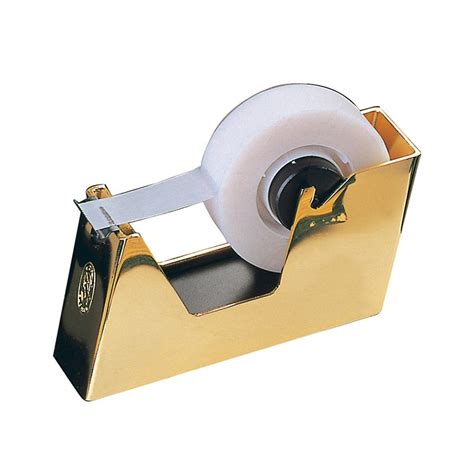 Диспенсър за офис тиксо M 800 в жълто злато и матово черно El Casco Emag Bg