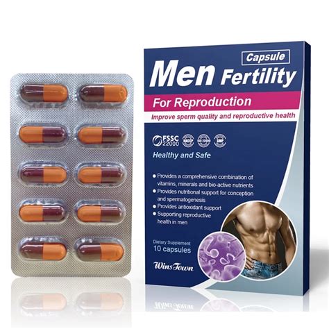 Herbkure Men Fertility Capsules Support Reproductive Health