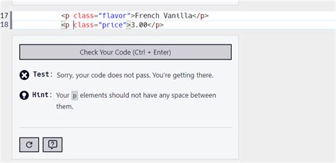 I Need A Solve About Step 40 Wich Means Your P Elements Should Not Have Any Space Between Them