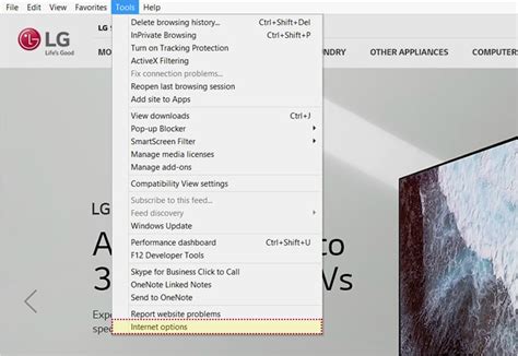 Lg Accessibility Navigate Lg Com Lg Usa