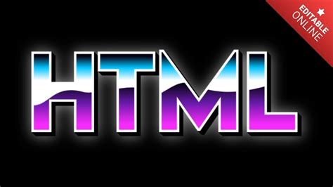 Html Text Effect Generator