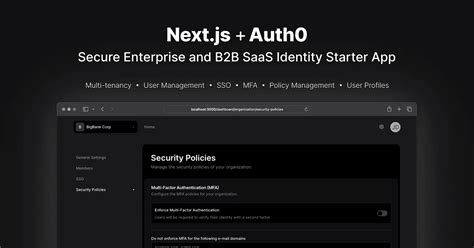 Saastart Auth0 Nextjs Saas Starter Kit