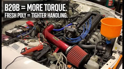 B20b Swapping My Integra Part 2 The Motor Swap And Suspension Refresh