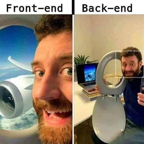 Programmer Humor — Front End Vs Back End