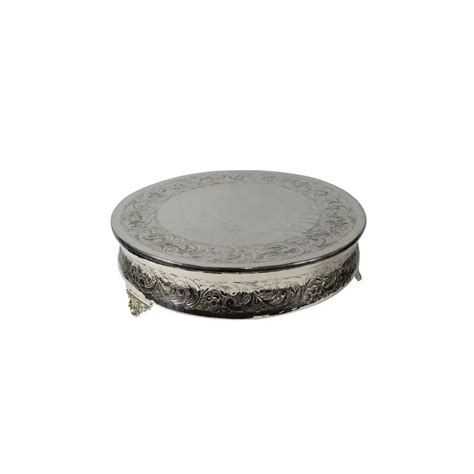 Cake Stand 22 Round Aluminum Footeddis Aircraft Parts And Avionics