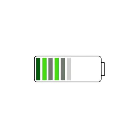 Premium Vector Minimal Battery Icon Vector
