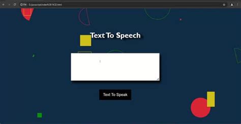 Video Rithik R On Linkedin Webdevelopment Texttospeech Html Css