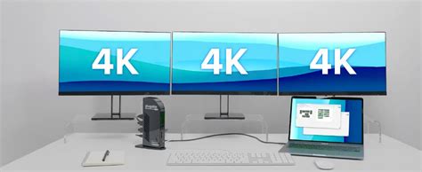 Plugable USB C K Triple Display Docking Station W X HDMI And DisplayPort