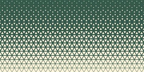 Beige Khaki Green Halftone Triangles Pattern Abstract Geometric