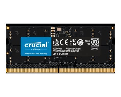 Crucial 32gb Ddr5 5200 Sodimm Cl42 Ct32g52c42s5 Tech Trade Center
